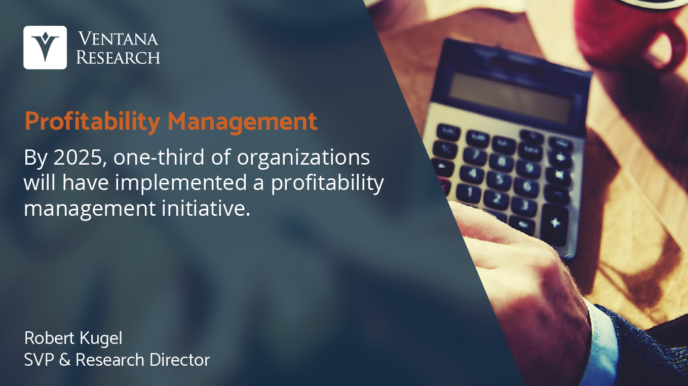 Profitability Management is a CFO Imperative